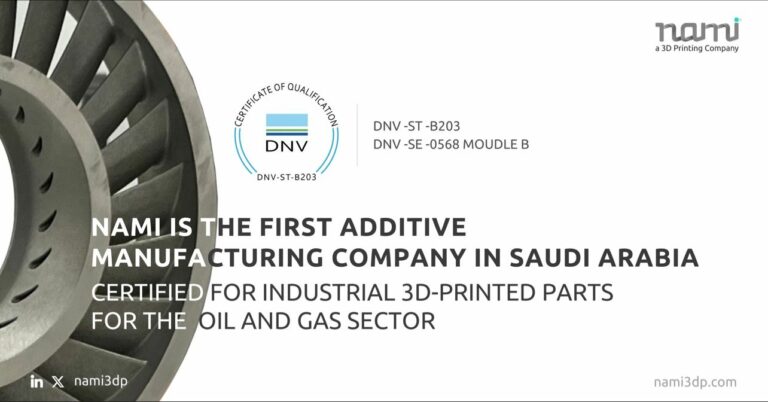 NAMI Becomes The First Saudi Arabian Company To Receive Certification ...